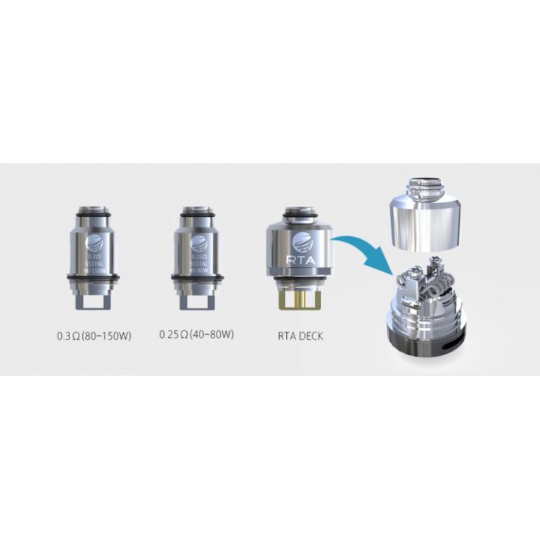 Ijoy Tornado 150 SUB Ohm & RTA tank 4,2ml - VapeoBadajoz