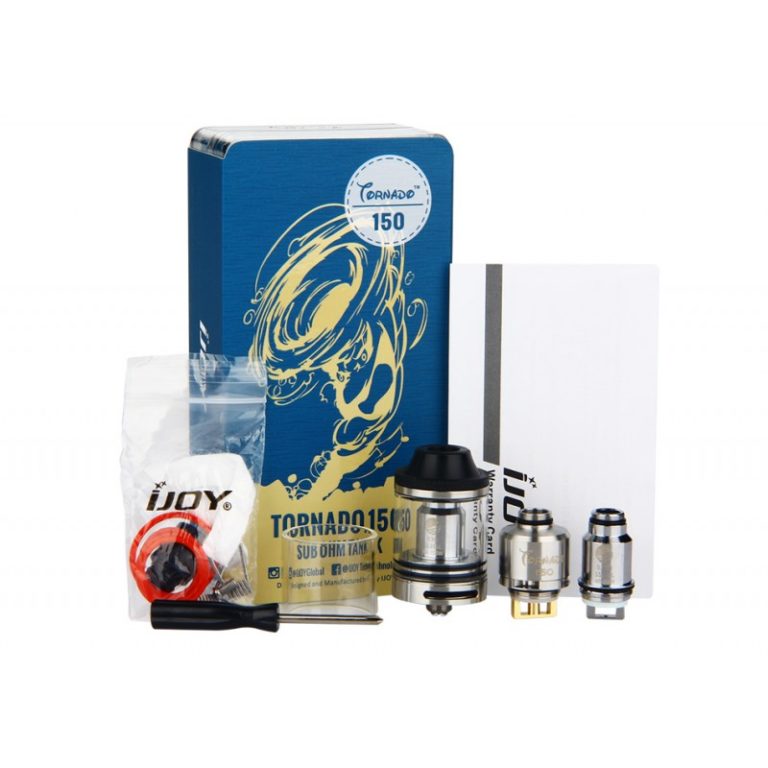 Ijoy Tornado 150 SUB Ohm & RTA tank 4,2ml - VapeoBadajoz